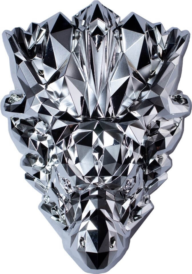 KOMSCO South Korea 2023 Lunar Poly Year of the Dragon 2oz .999 Silver ...