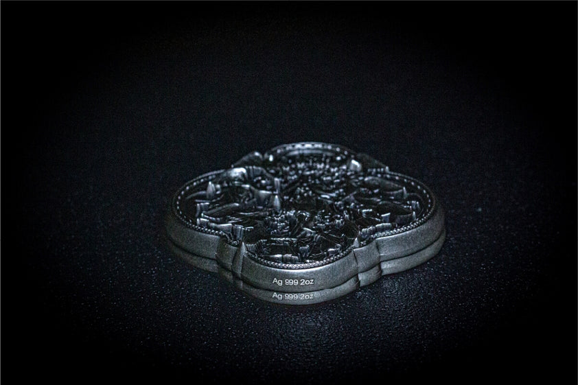 KOMSCO South Korea 2024 Pieta 2 oz .999 Silver Antiqued Stacker ...