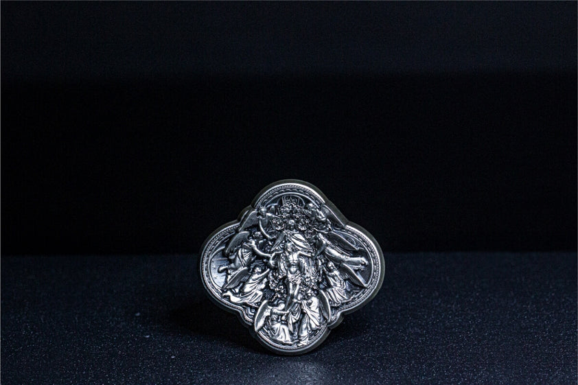 KOMSCO South Korea 2024 Pieta 2 oz .999 Silver Antiqued Stacker ...