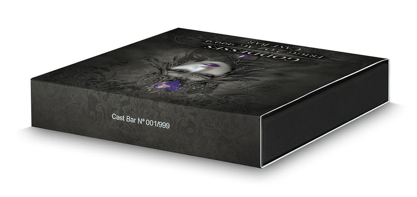 Germania Mint 2024 Goddesses: FRIGG- 2 oz 999.9 Silver Cast Bar ...