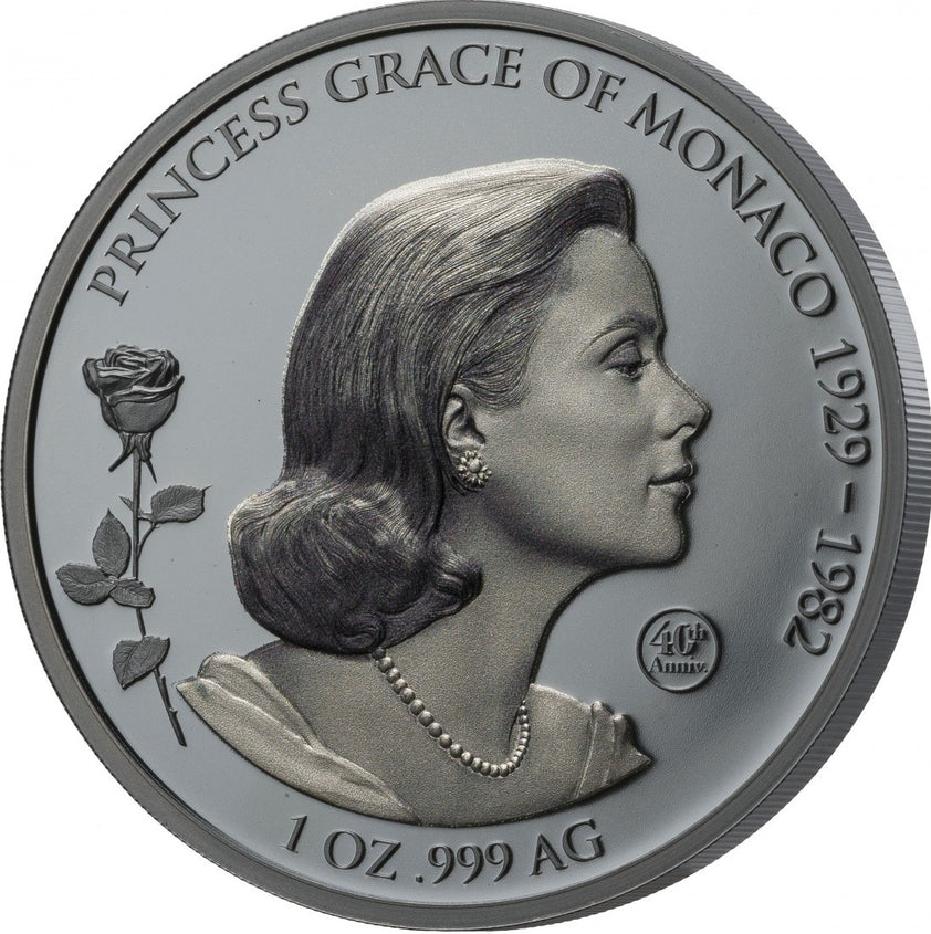 Samoa 2022 $5 Princess Grace of Monaco / Grace Kelly 40th Anniversary ...