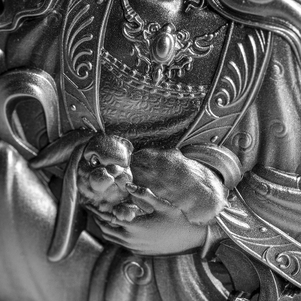 2023 Chad 5000 Francs Chang Er & the Jade Rabbit 1 Oz Silver and 4.5 O ...